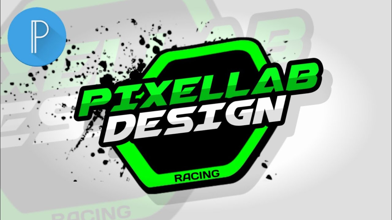 Tutorial Membuat Logo Racing Di Pixellab Pixellab Design 3 Youtube