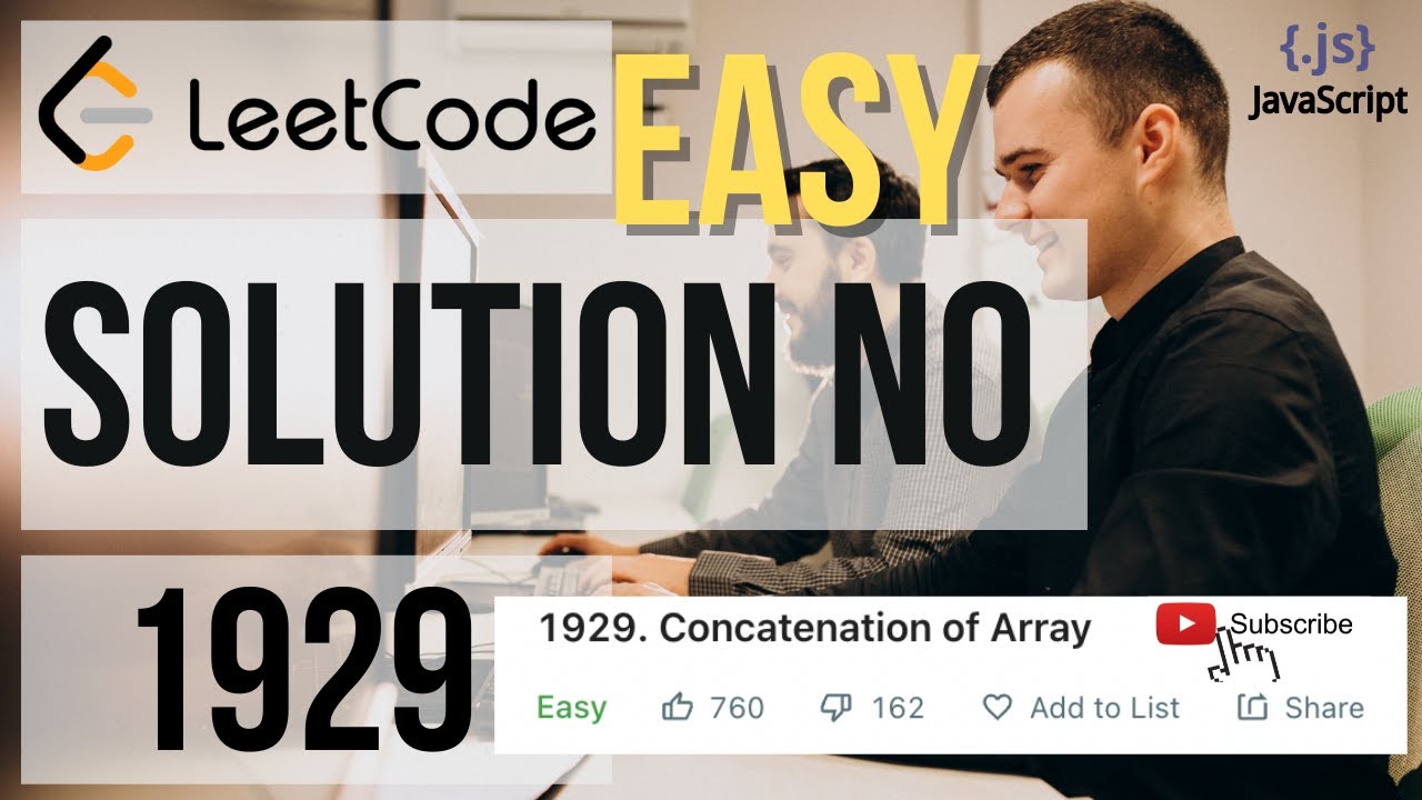 Leetcode Solution 1929 Concatenation Of Array Leetcode For Beginners