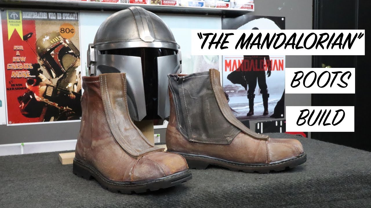 Making The Mandalorian Boots Youtube