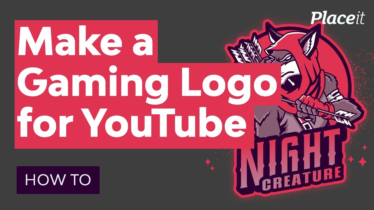 How To Make A Youtube Gaming Logo Online Youtube