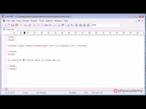 Jquery Basics Implementing Jquery Youtube