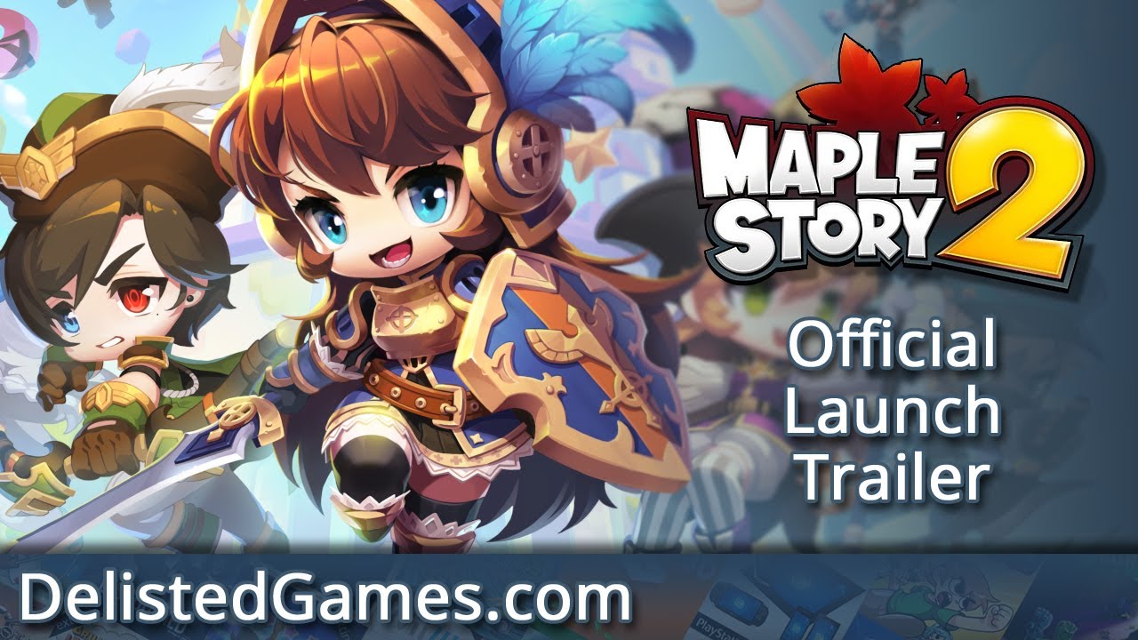 Maplestory 2 Official Launch Trailer Delisted Games Youtube