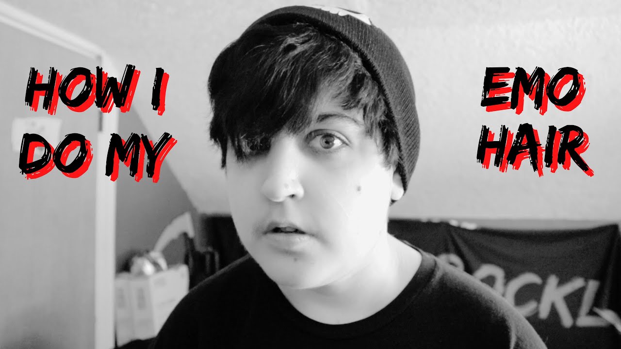 How I Do My Emo Hair Youtube