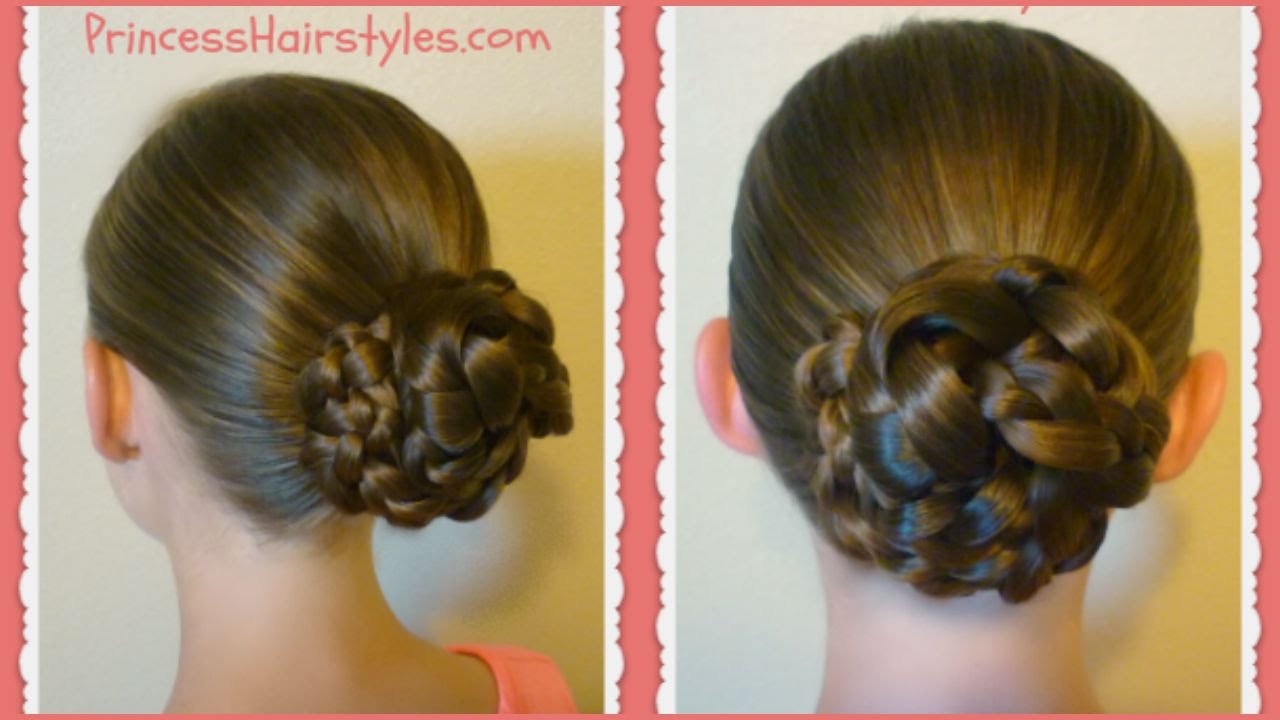 Quick And Simple Braided Bun Hair Tutorial Easy 40 Best Sporty