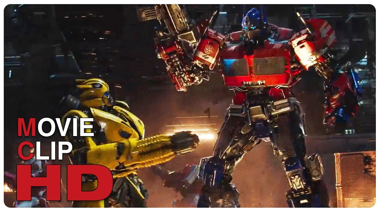 Optimus Prime Vs Decepticons Fight Scene Bumblebee 2018 Movie Clip Hd