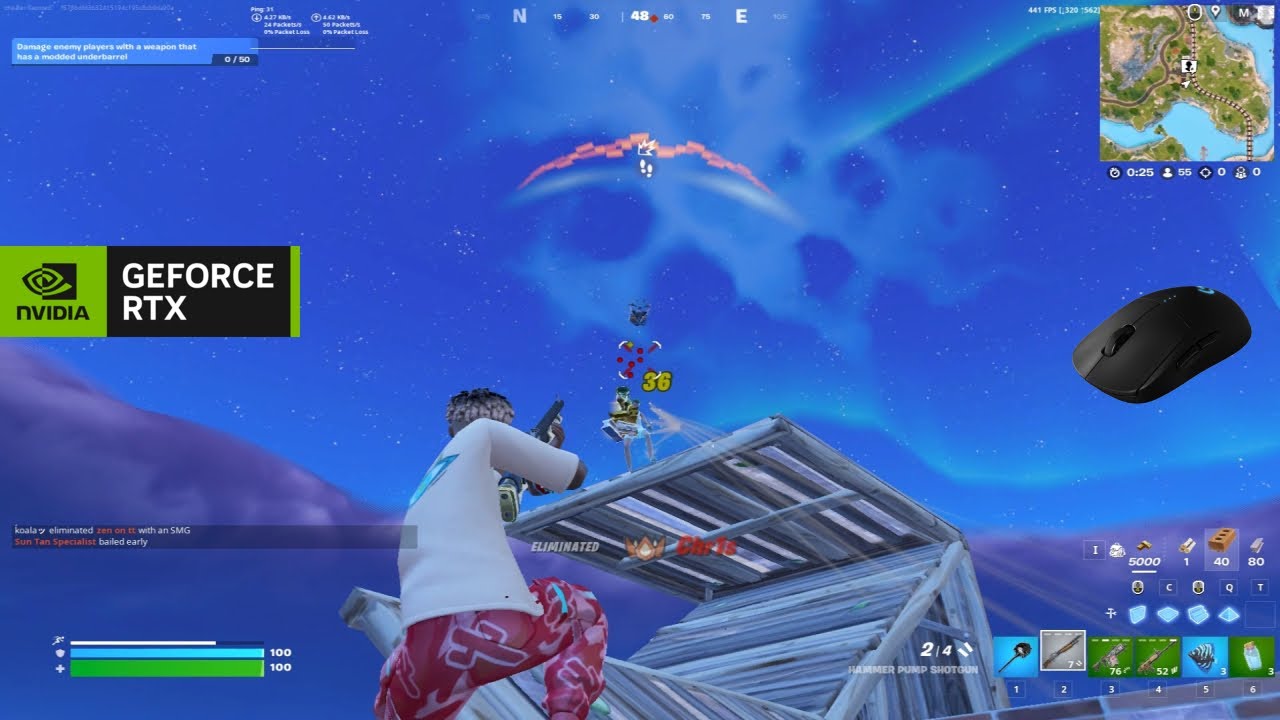 Rtx 4060 Ti Ryzen 7 7700x Og Fortnite Performance Mode Youtube