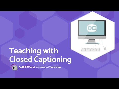 Teaching With Closed Captioning Youtube