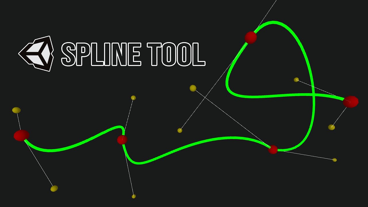 Unity Editor Tool Spline Create Edit Showcase Youtube