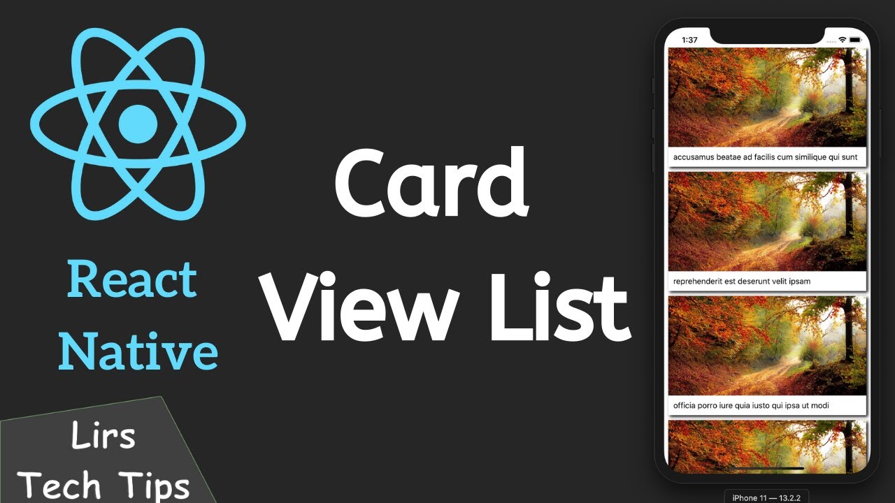 Card Example In React Native At Elizabeth Neace Blog