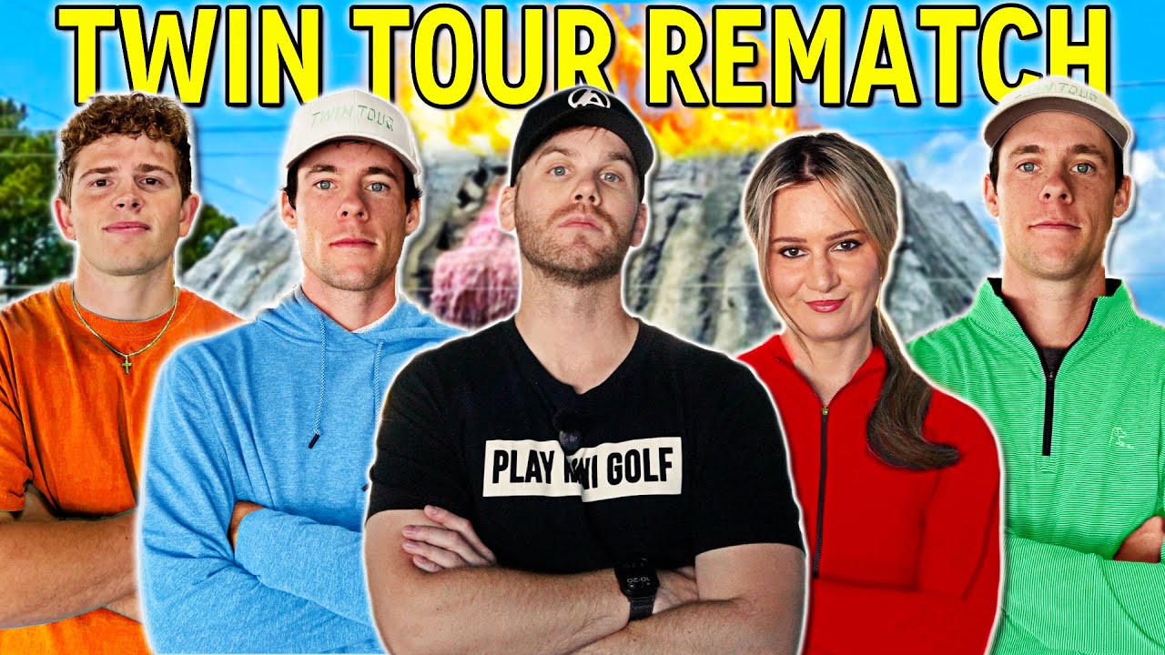 Twin Tour Golf Challenged Us To A Rematch Youtube
