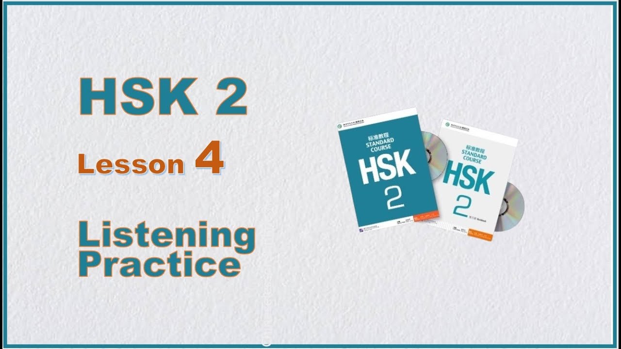 Hsk2 Lesson 4 Chinese Listening Practice New Words Review Youtube