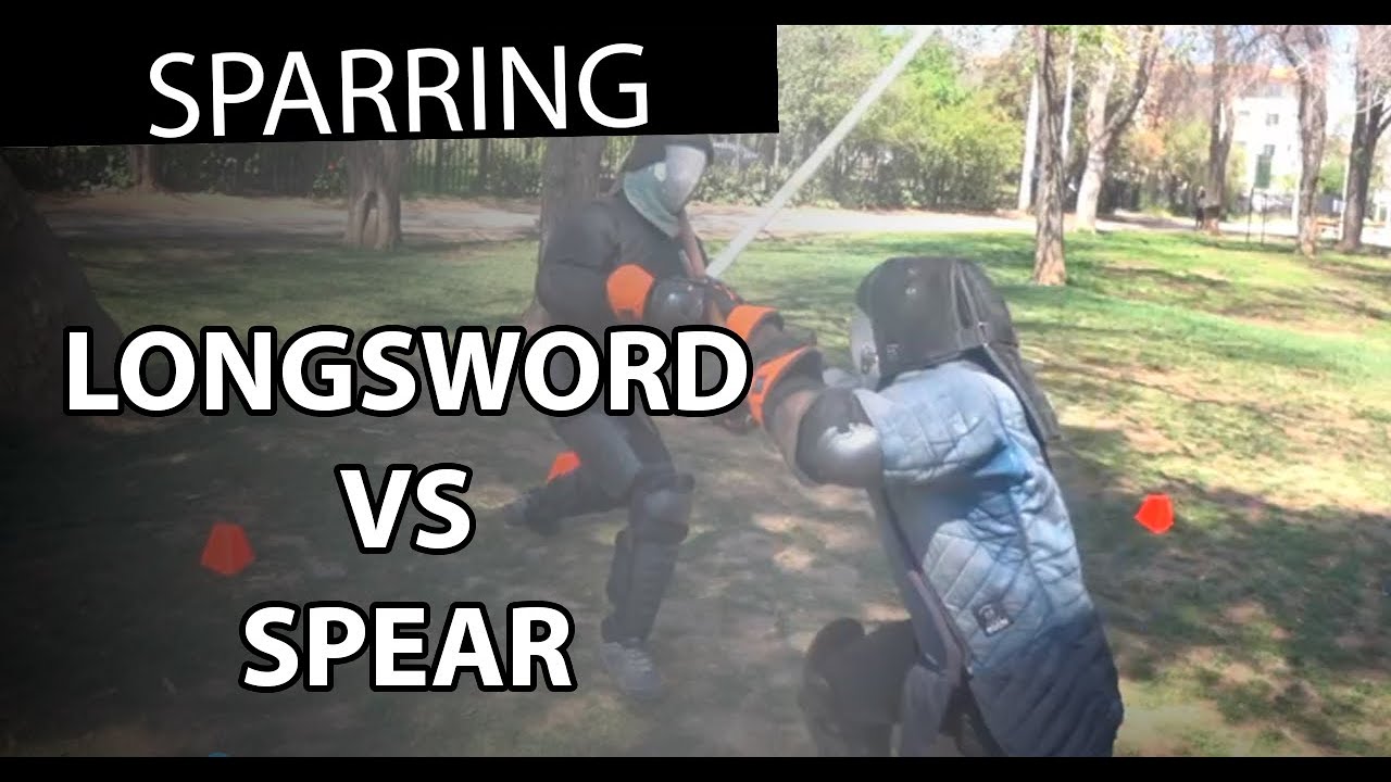 Longsword Vs Spear Sparring Youtube