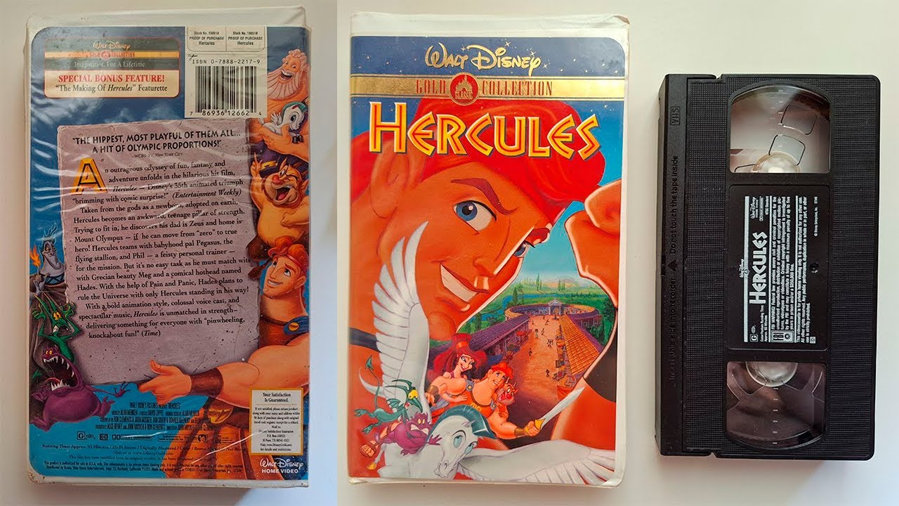 Opening To Hercules Gold Classic Collection 2000 Vhs Youtube
