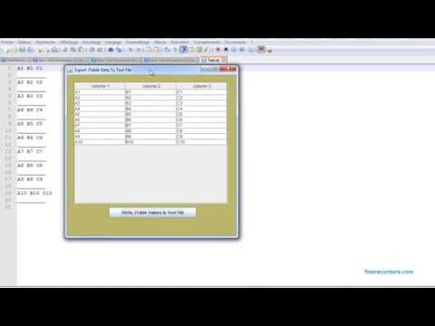 Java Io How To Export Jtable Data To Txt File In Java C Java Php