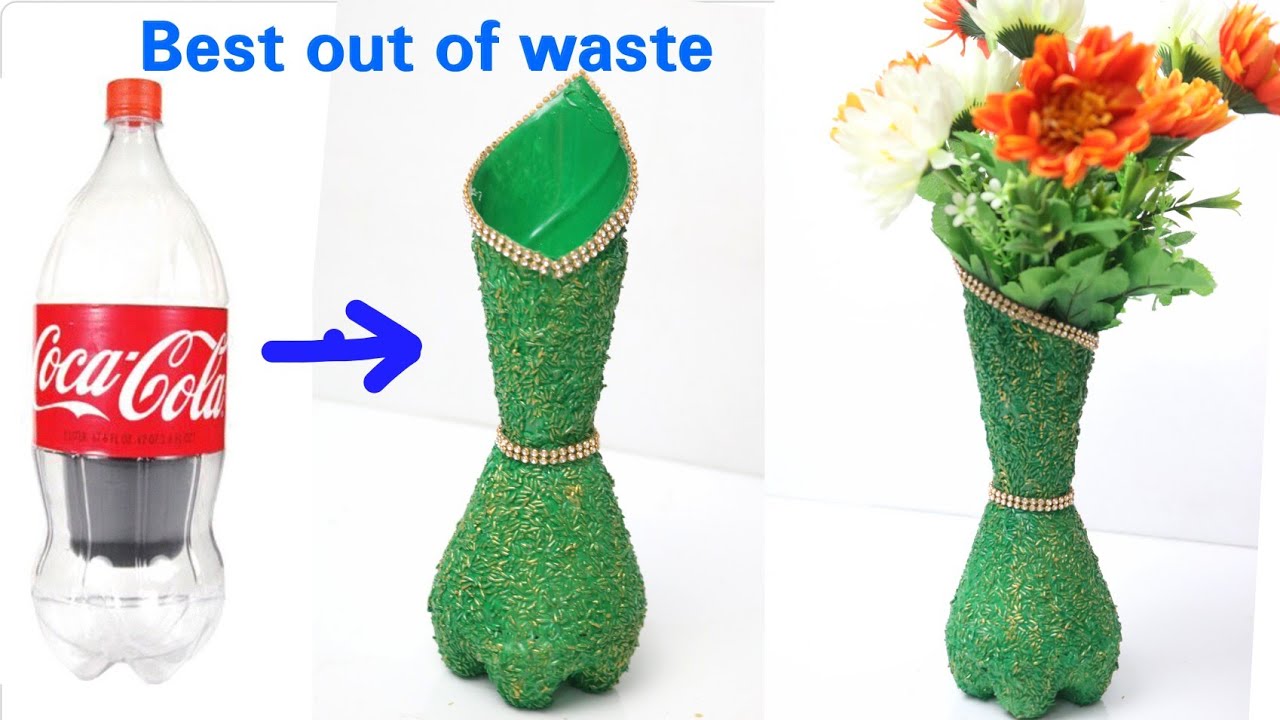 How To Make Plastic Bottle Flowers Vase Best Flower Site