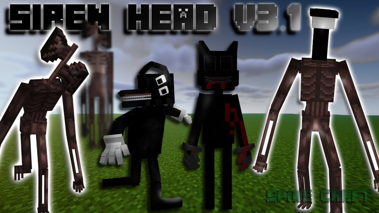 New Siren Head Update V3 1 In Minecraft Youtube