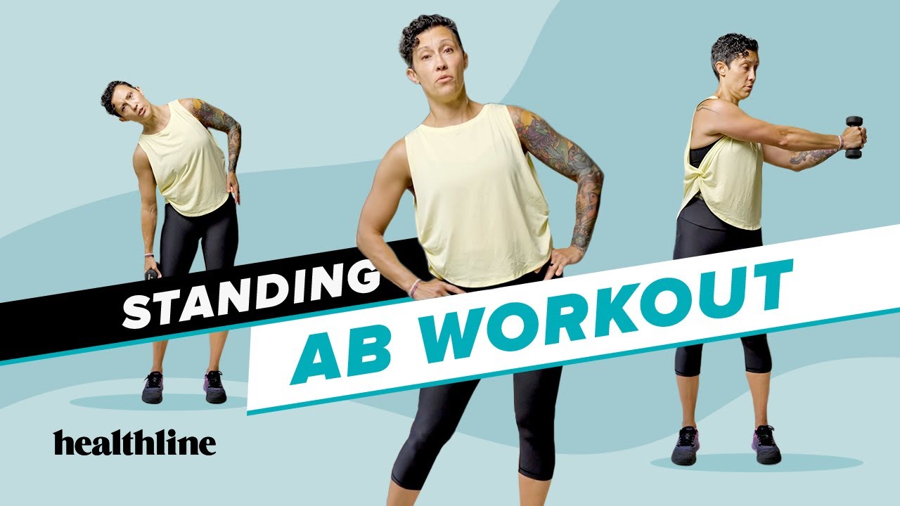This 30 Minute Standing Ab Workout Will Boost Your Core Strength Youtube