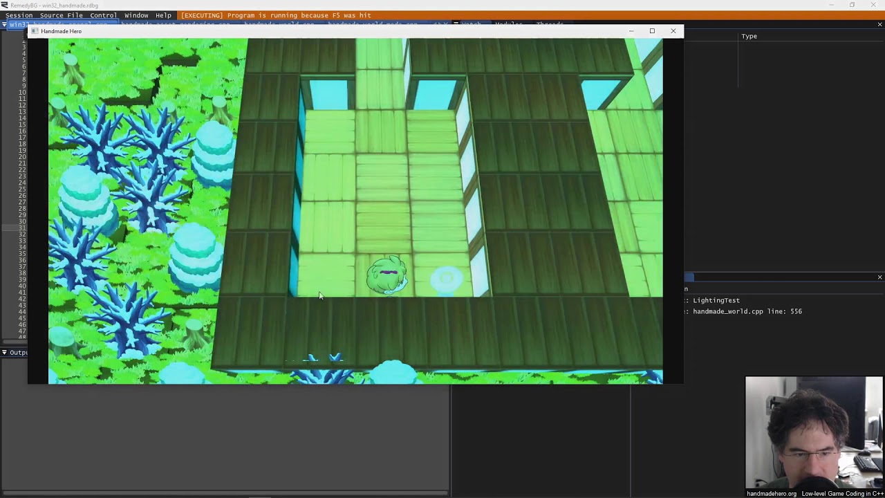 Handmade Hero Day 607 Finishing Debugging The Grid Raycaster Youtube