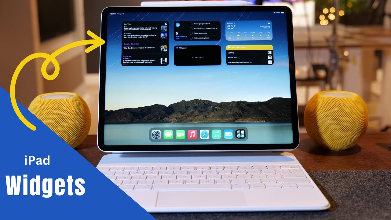 Ipad Tips For Seniors Ipad Widgets Explained Youtube