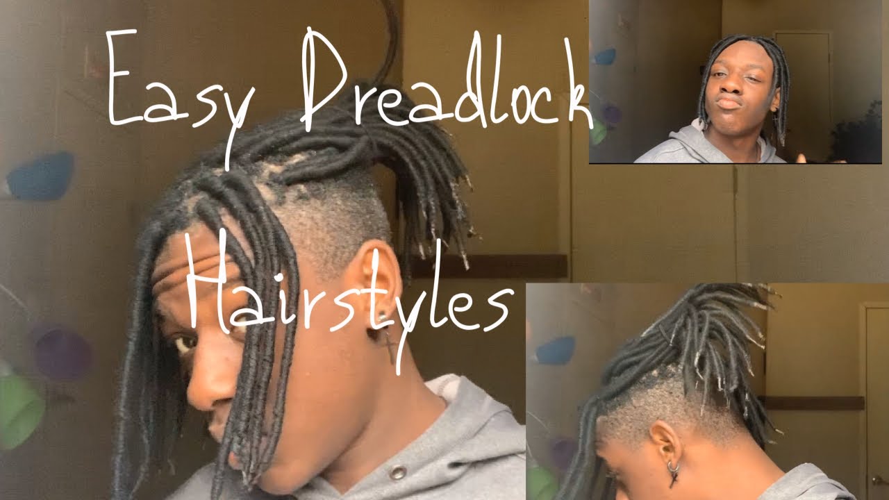 Easy Dreadlock Hairstyles Part 1 Youtube
