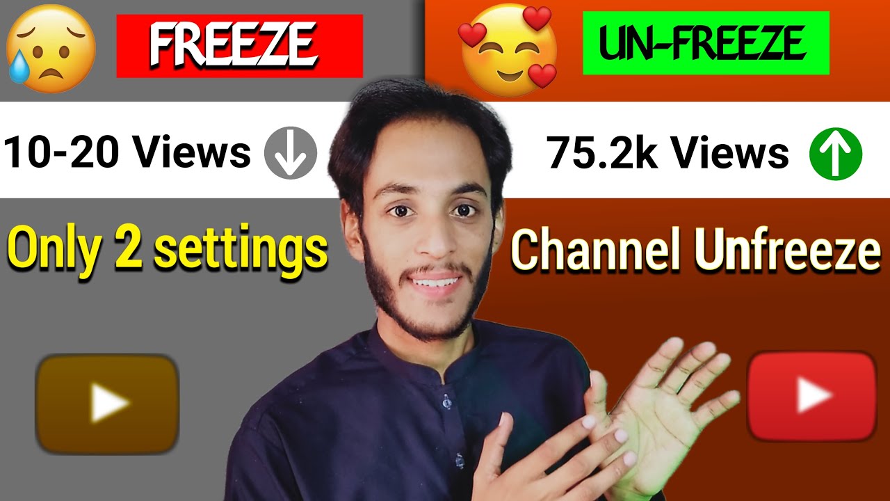 How To Unfreeze Youtube Channel 2 Settings Only пёџ Youtube Channel