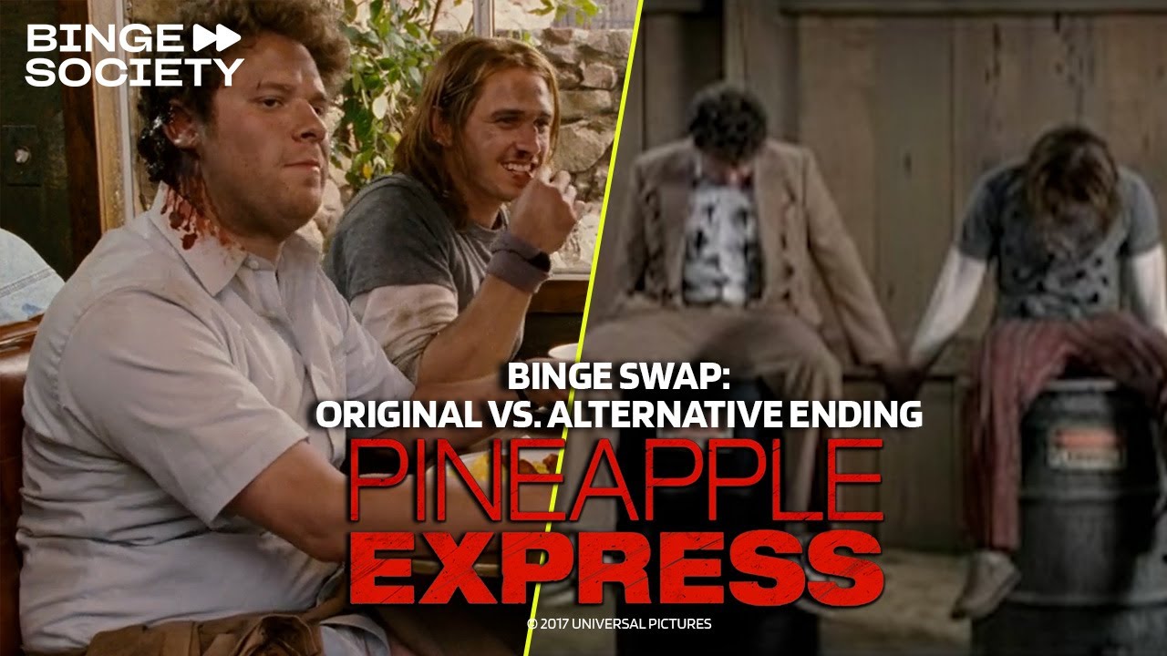 Alternative Ending Of Pineapple Express Binge Swap Youtube