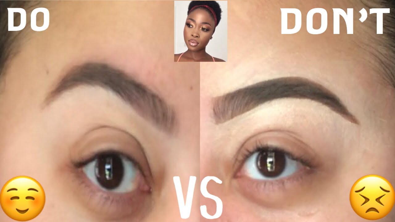 Eyebrow Tutorial How To Not So Professional ёяшв Youtube