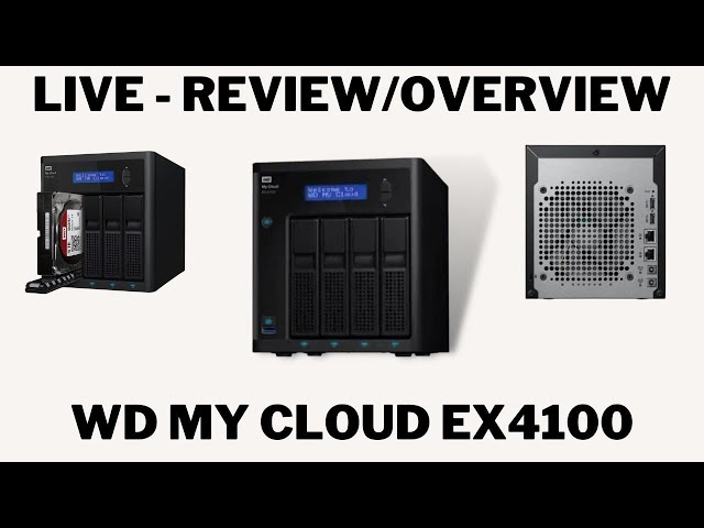 New Wd My Cloud Expert Series Ex4100 4bay Nas Tech