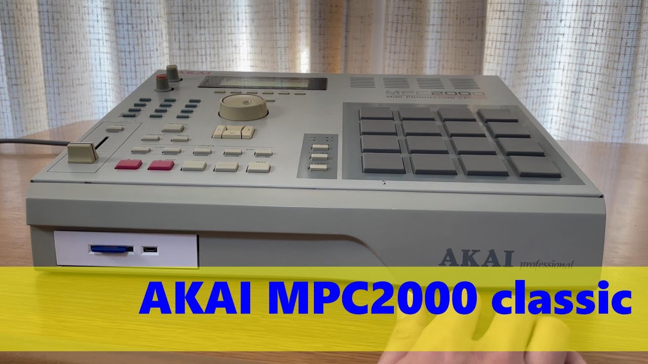 Akai Mpc2000 Classic Youtube