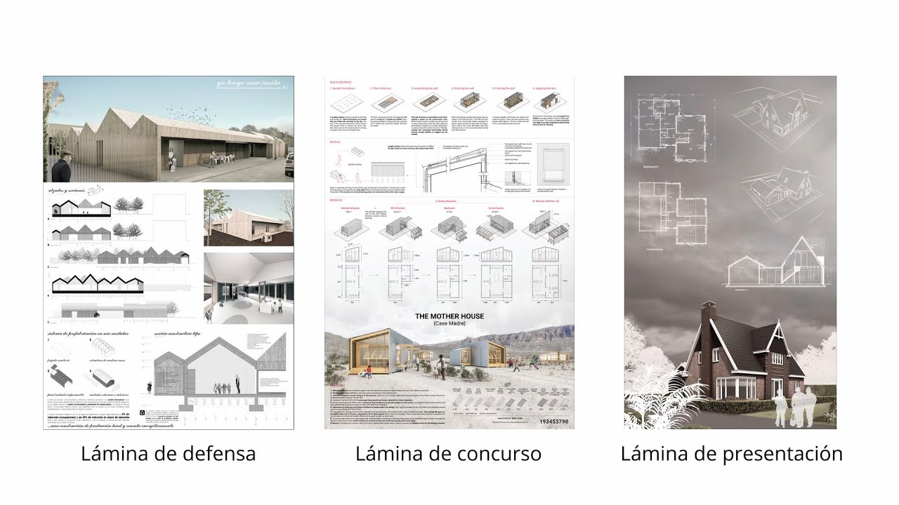 Tipos De Láminas De Arquitectura Arquifp Youtube