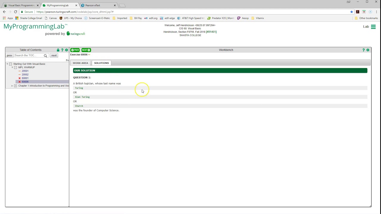 My Programming Lab How It Works Youtube