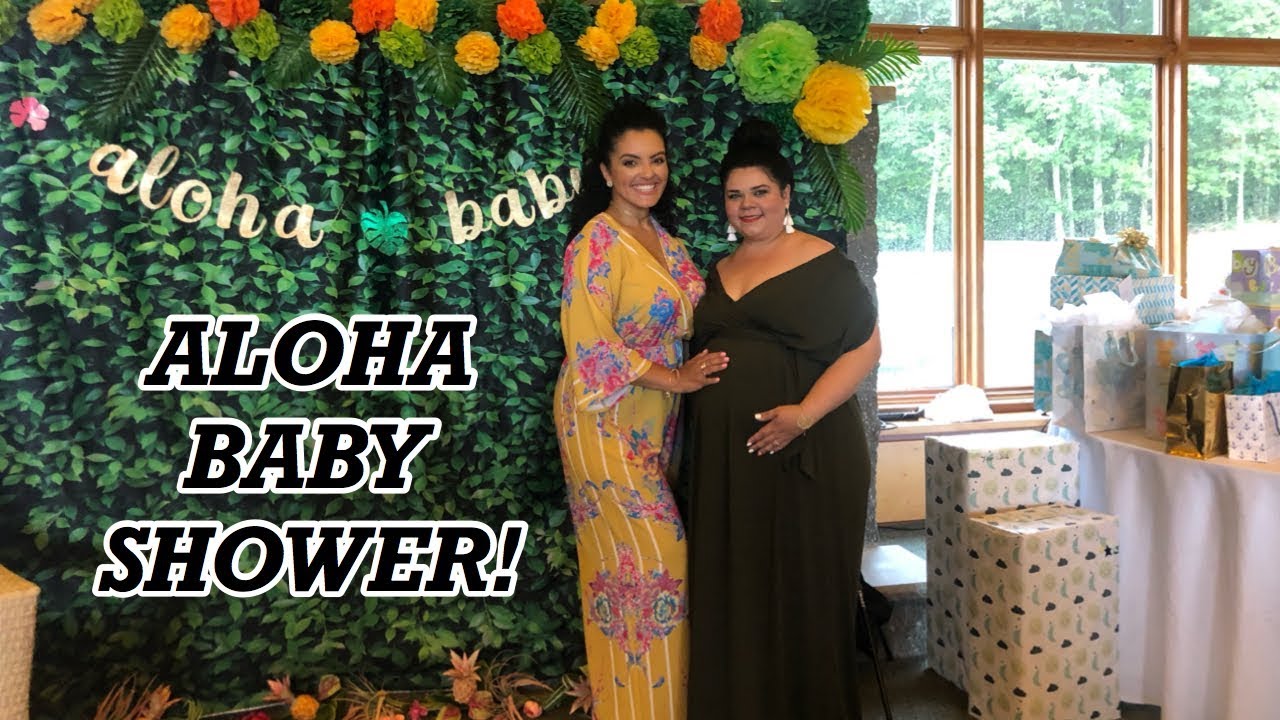 Aloha Baby Shower Theme Lifewithlo Youtube