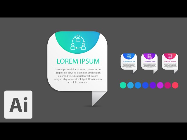 Infographic Tutorial Illustrator Basico El Paso