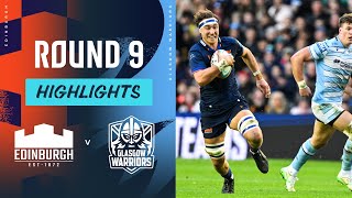 Edinburgh V Glasgow Warriors Highlights Round 9 Urc 2024 25 United ...