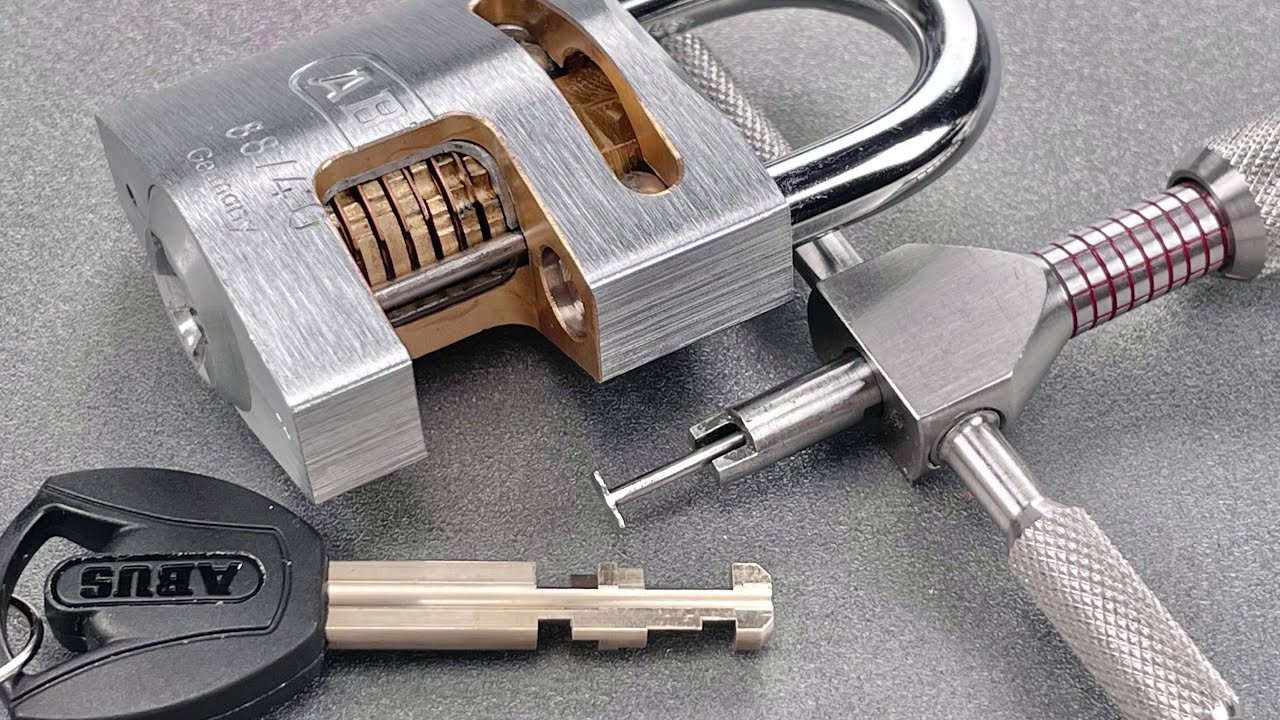 1436 Inside Perspective On Picking Disc Detainer Locks Youtube