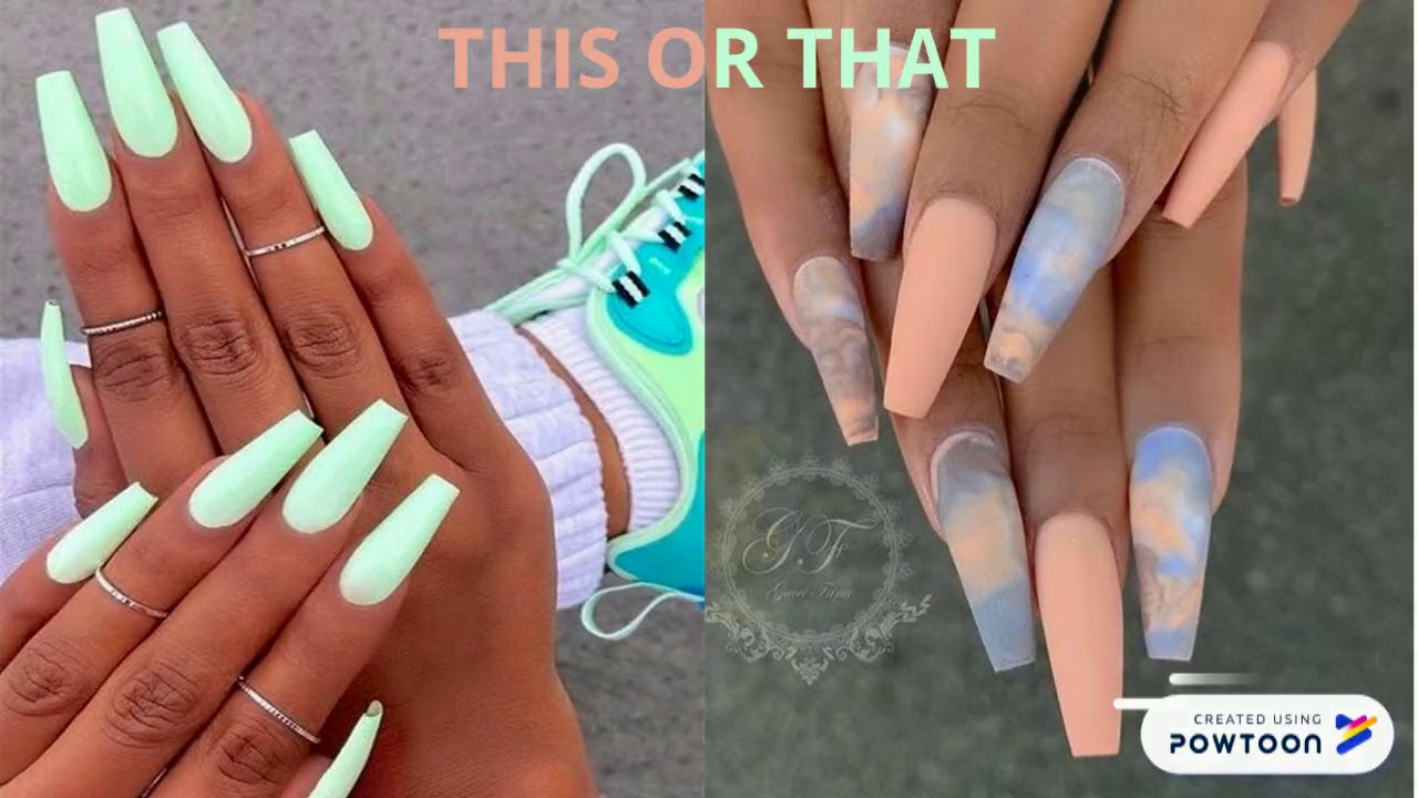 This Or That рџ Nails Edition Youtube