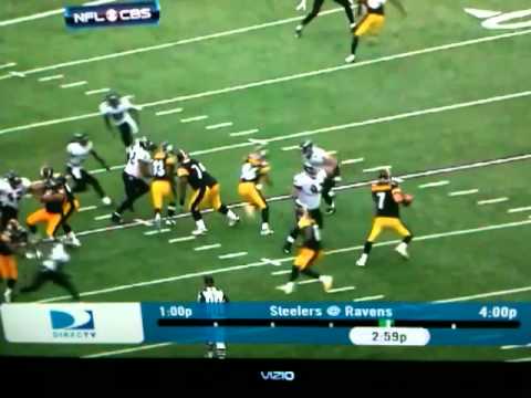 Hines Ward Destroyed By Jarret Johnson Youtube