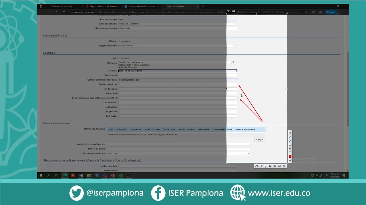 Registro Usuario Secop Ii Youtube