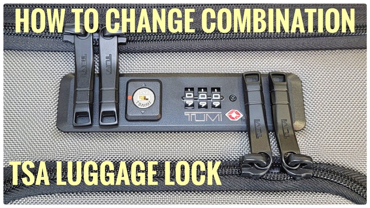 How Do I Set My Combination Lock