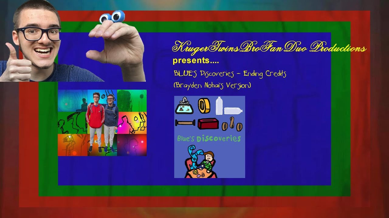 Blue S Discoveries 1999 Ending Credits Braydennohaiproductions