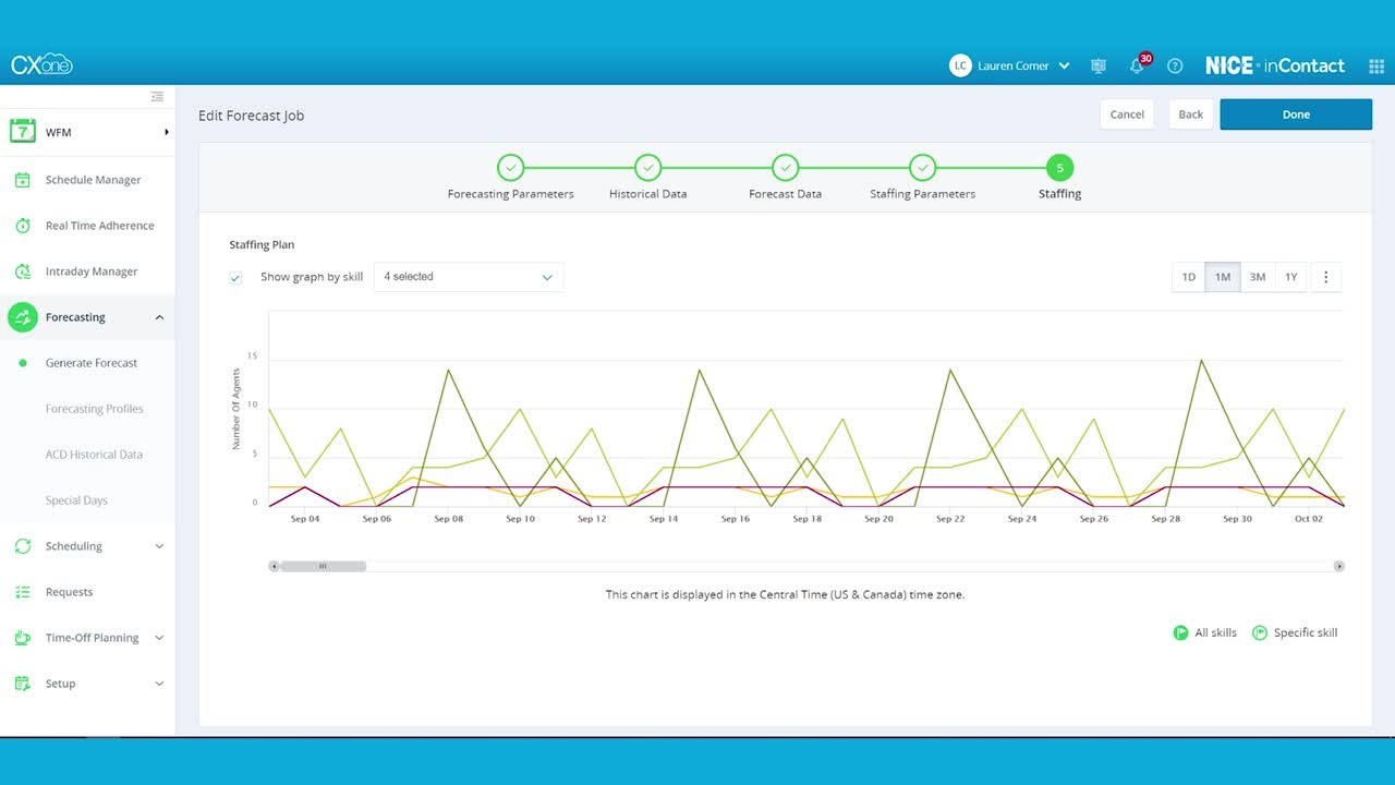 Cxone Workforce Management Demo Video Youtube