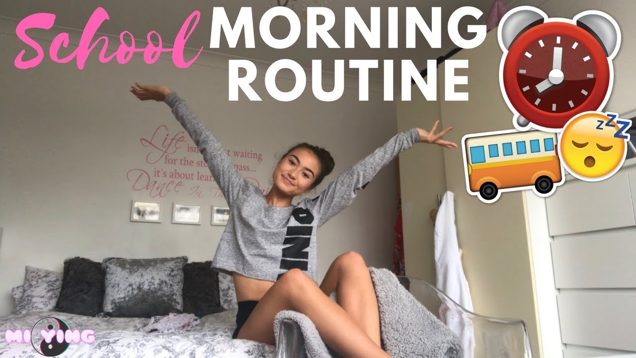 School Morning Routine Youtube