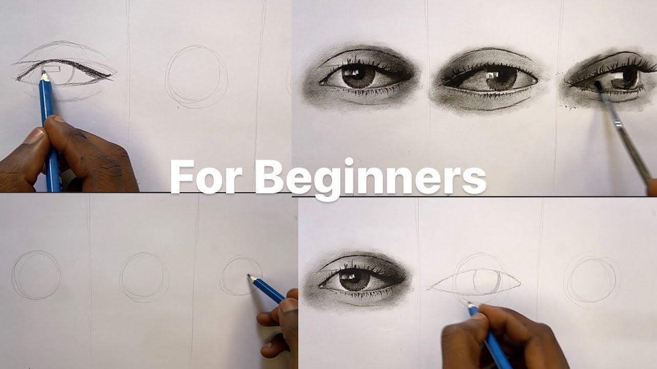How To Draw The Eyes Beginners Guide Youtube