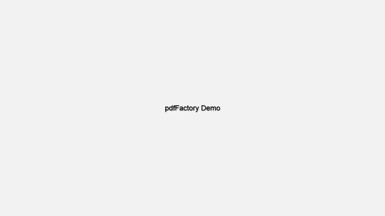 Pdffactory Demo Youtube