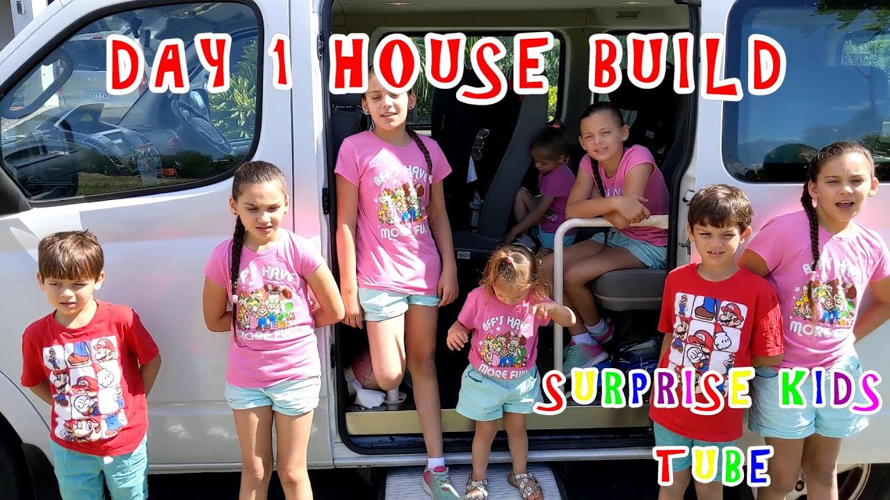 Day 1 House Build Youtube