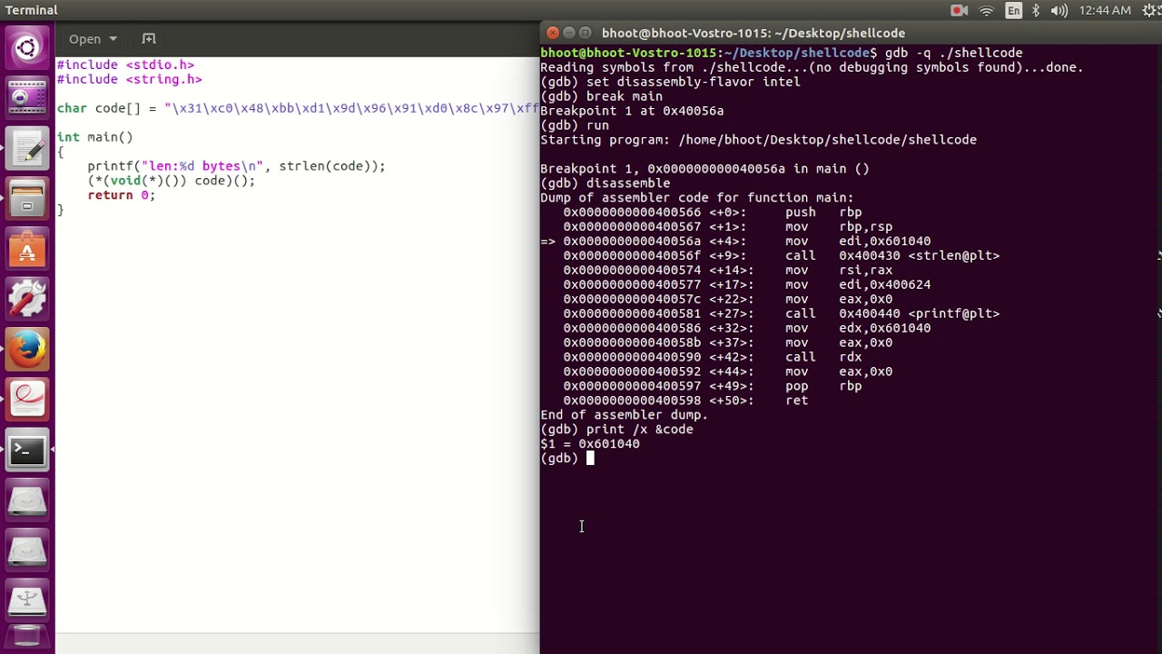 Shellcoding Basics Youtube