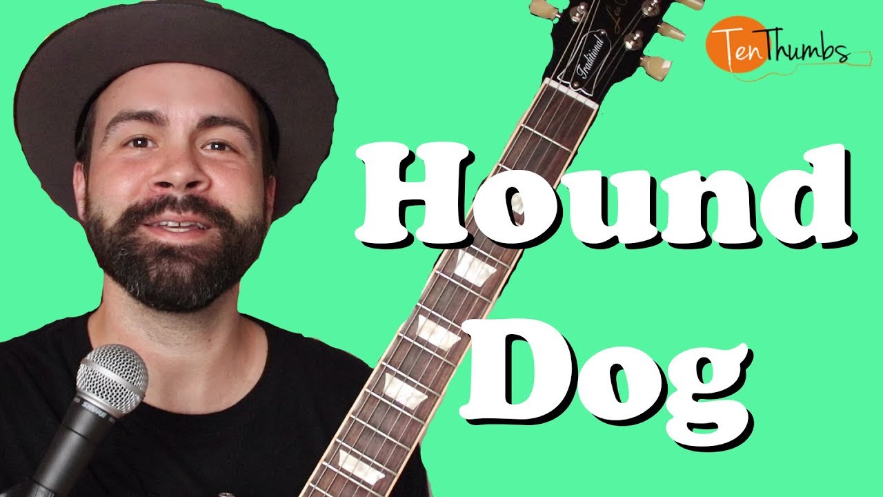 Hound Dog Elvis Presley Easy Beginner Guitar Tutorial Chords Chordify
