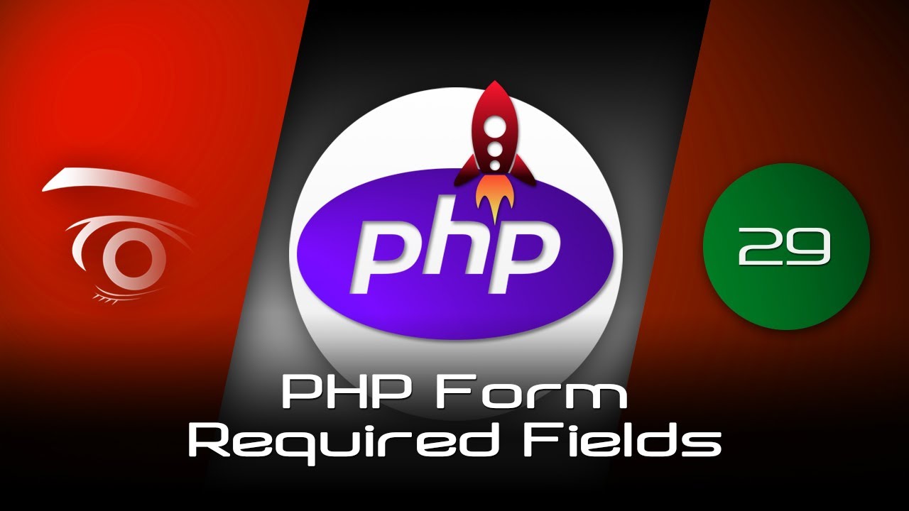 Php Form Required Fields Tutorial Youtube