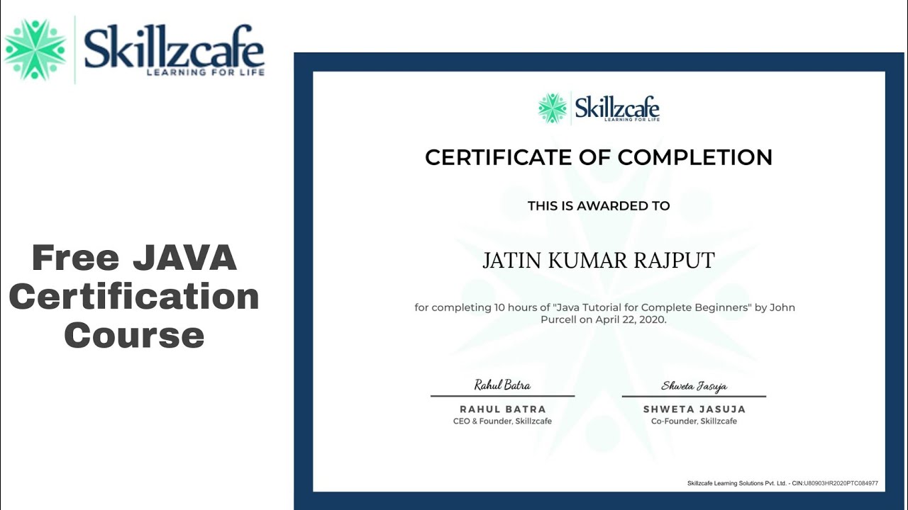Java Certification