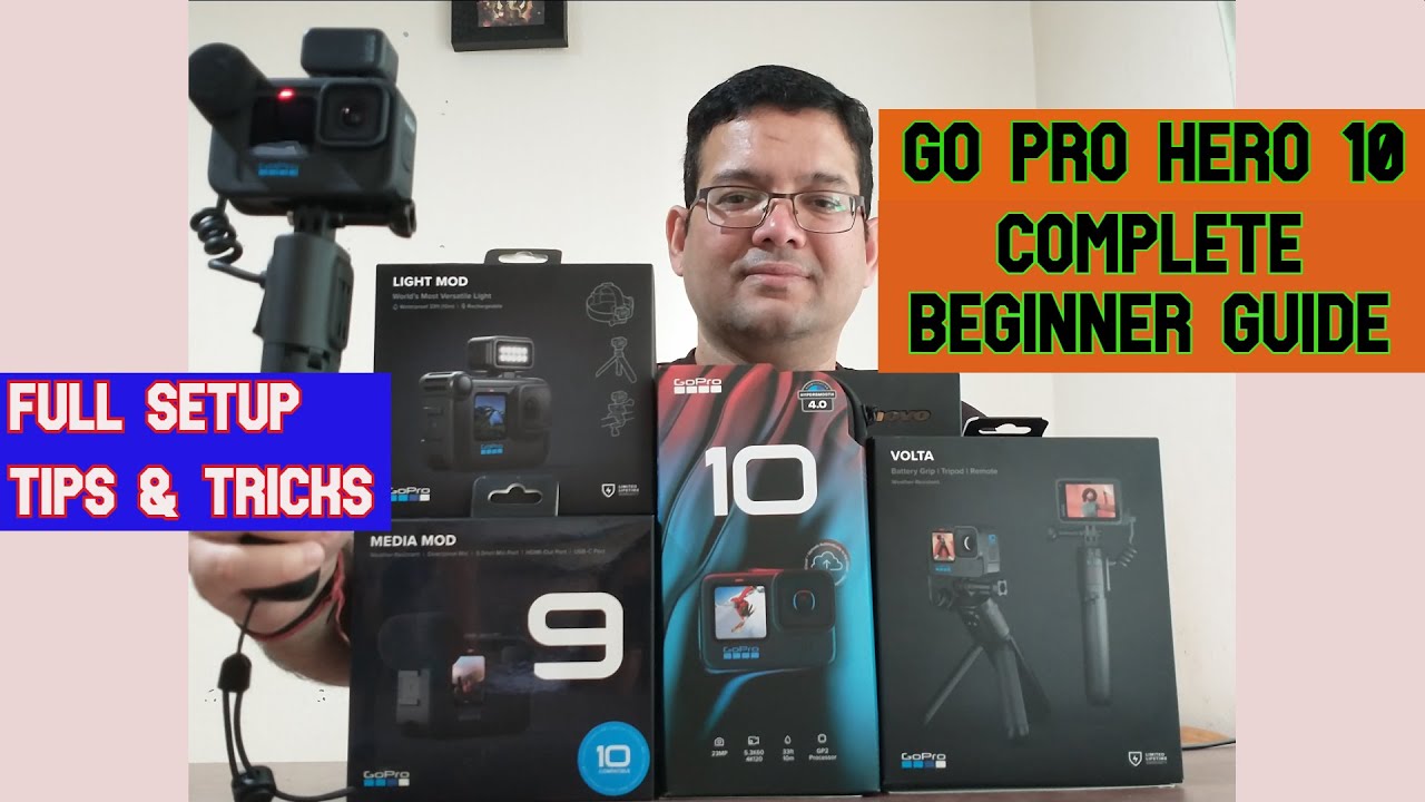 Gopro Hero 10 Complete Beginners Guide Setup Tutorial Hindi Youtube